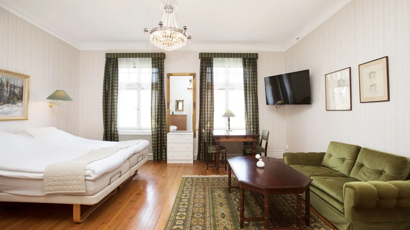 Familjerum med loft & balkong (4 pers) | Destination Gotland